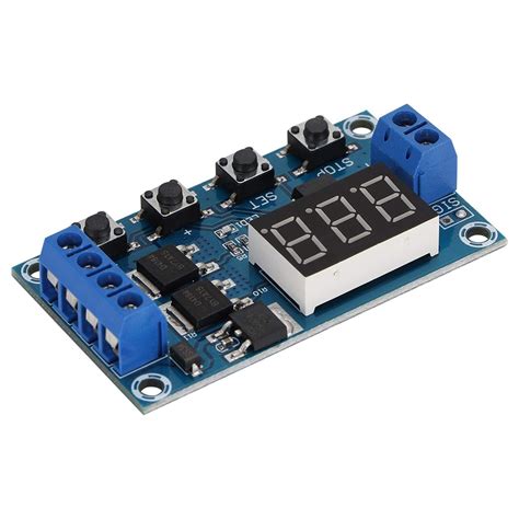 Buy Timer Module V Trigger Cycle Delay Timer Switch Turn On Off Relay Module With LED Display