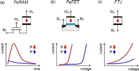 A Feram B Fefet And C Ftj 34 Download Scientific Diagram