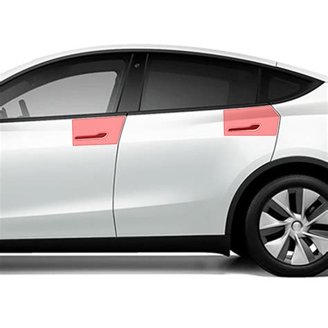 테슬라 모델 Y 전용 손잡이 도어가드 Ppf 보호필름 스코코