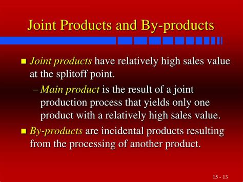 PPT Cost Allocation Joint Products And By Products PowerPoint Presentation ID