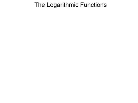 7 6 Solving Logarithmic Equations Pptx Physics Science