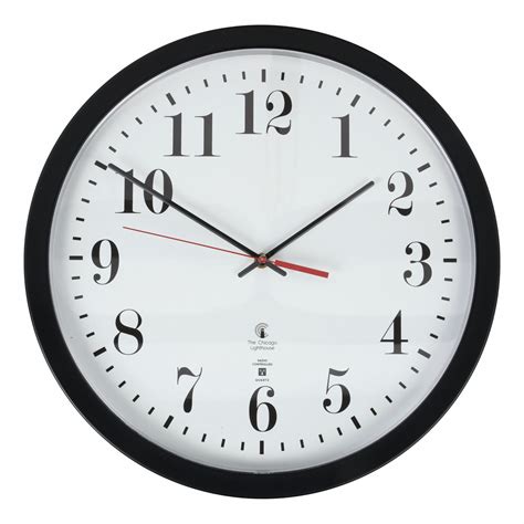 Atomic Auto Set Dst Quartz Movement Synchronized Analog Clock 38yv79 67403302 Grainger