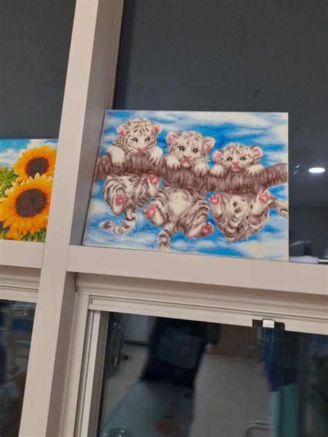 액운을 막아주는 호랑이 십자수 당근 중고거래