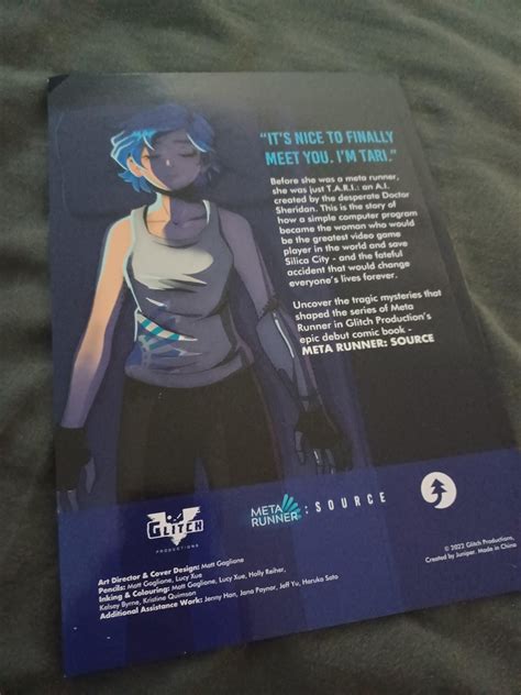 My Meta Runner Comic Came In R Metarunner