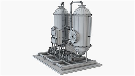 Industrial Part 1 3d Model Cgtrader