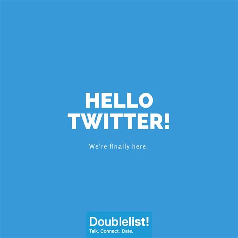 Doublelist On Twitter Check Check One Two Is This Thing On