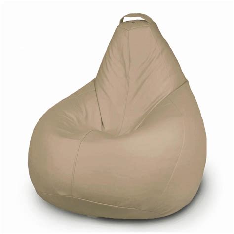 Мягкое кресло-мешок Mypuff bm_434 XL Компакт, экокожа, бежевый ️ купить ...