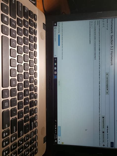 Solved Homework Section 5 2 Homework Save Score 0 Of 1 Pt