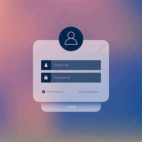 Website User Login Page Template Design Template Download On Pngtree