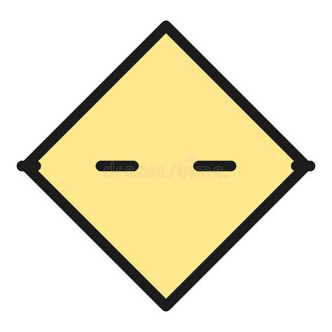 Romb Image Icon Vector Flat Stock Vector Illustration Of Document