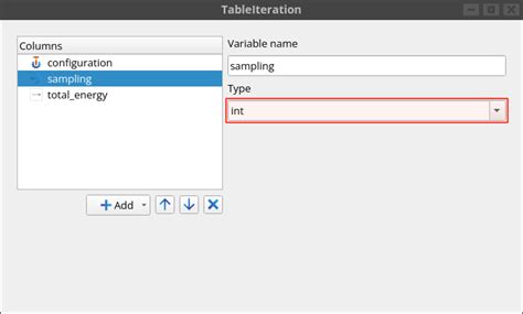 Using Tables In The Workflow Builder — Quantumatkx 202506 Documentation
