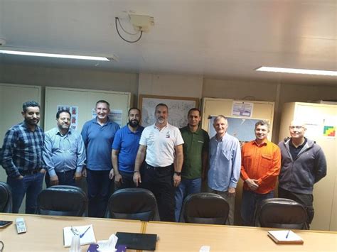 Mahmoud Saied On Linkedin At Farwah Fpso During Total Hse Manager Visit