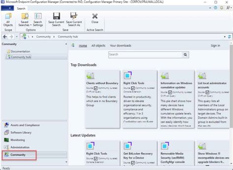 Configuration Manager Console E2e Configuring A Simple Reporting