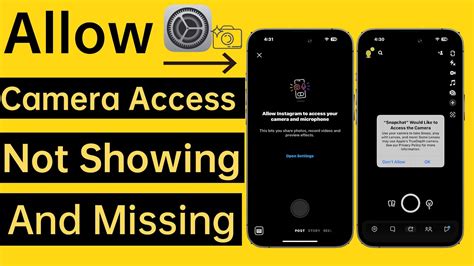 FIX Allow Camera Access Not Showing And Missing IOS 18 2025 YouTube