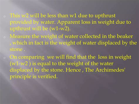 Archimedes Principle PPTX