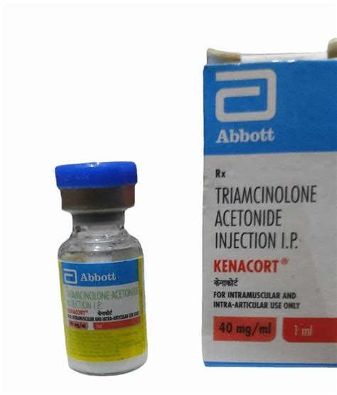 Triamcinolone Injection At Rs 50 Piece Triamcinolone Hexacetonide Injectable Suspension In