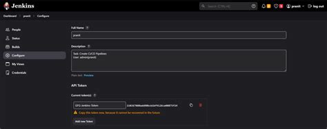 How To Get The Api Token For Jenkins Geeksforgeeks
