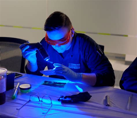 Criminal Investigation Forensic Fingerprint Lab