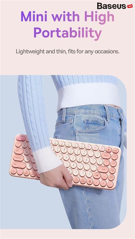 Bàn Phím Không Dây 2 4ghz Bluetooth Baseus Baseus Creator Wireless Baseus Việt Nam Official