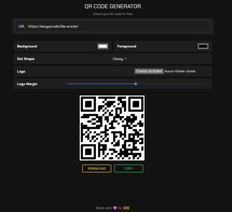 Github 3de Scsqr Code Generator A Simple Qr Code Generator Webiste