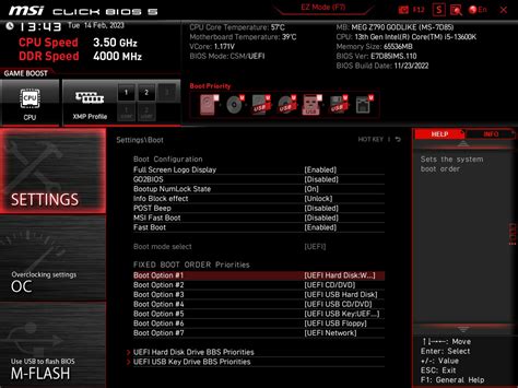 Msi Click Bios One Click Optimization For Intel Amd Motherboards Effortlessly And Efficiently