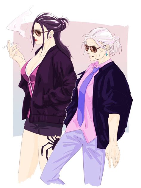 Tsuru And Gion One Piece Drawn By Mifunenco Danbooru