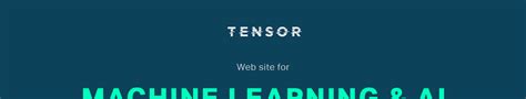 Machine Learning AI Web Site On Behance