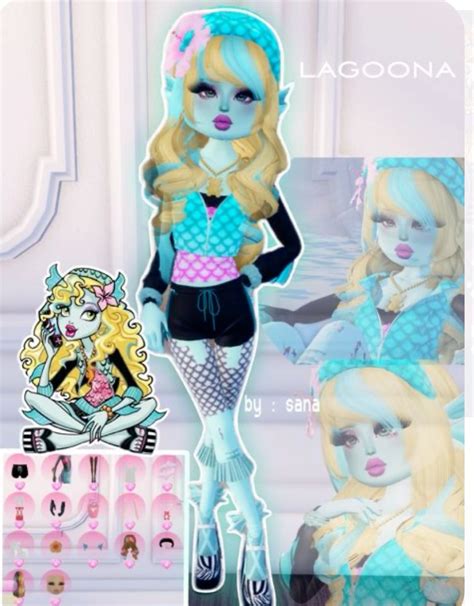 Lagoona Dress To Impress Monster High Dti Dress To Impress Monster