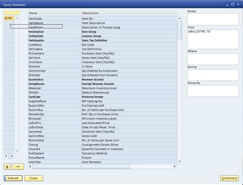 Solved SAP B1 Table Relationships SAP Community