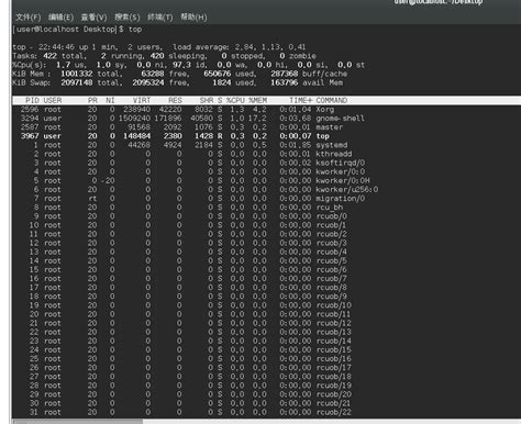 linux命令 top csdn博客