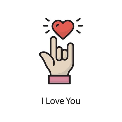 I Love You Sign Language Vector Art Icons And Graphics For Free Download