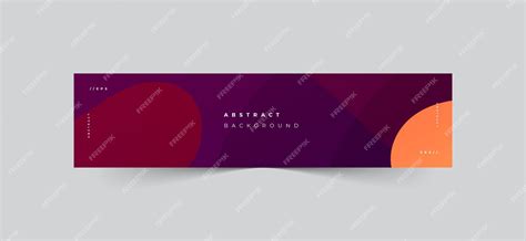 Premium Vector Linkedin Banner Abstract Background Linkedin Banner