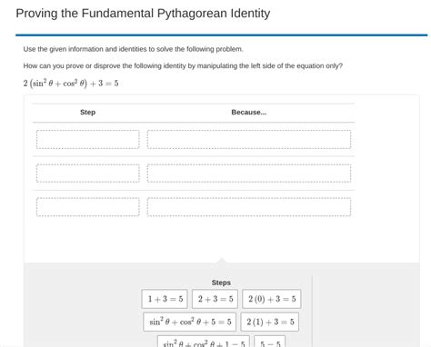 Solved Proving The Fundamental Pythagorean Identity Use The Chegg