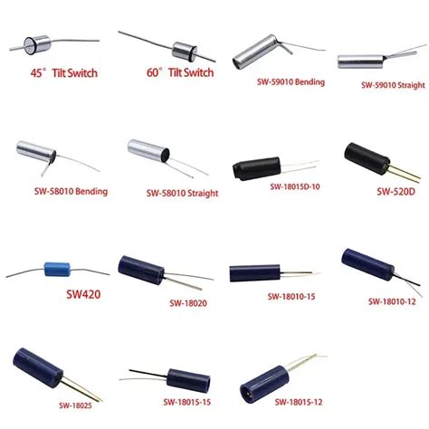 Vibration Sensor Tilt Switch Dip