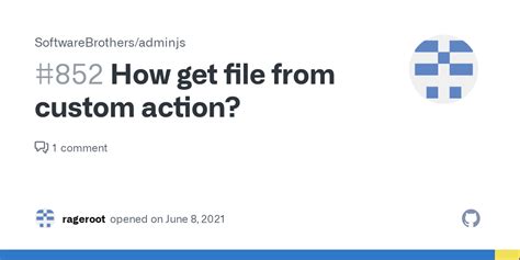 How Get File From Custom Action Issue Softwarebrothers Adminjs Github