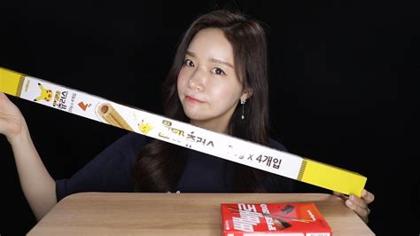 Sub 빼빼로데이 빼빼로 피카츄 츄러스 먹방~ Asmr Real Sound Youtube