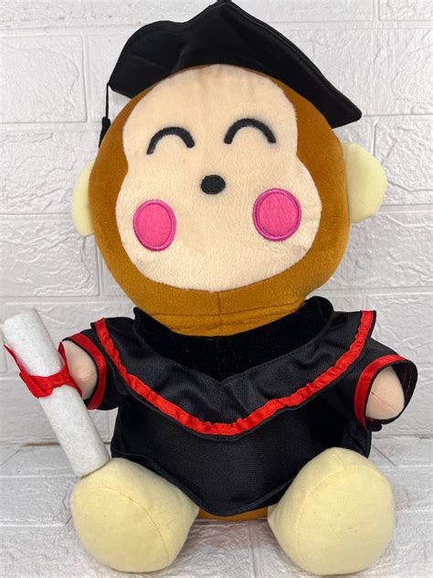 Sanrio Rare Character Osaru No Monkichi Monkey Graduate X Toga Plush