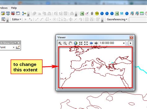 Arcgis Desktop Zoom To A Specific Location In Arcmap Viewer Window