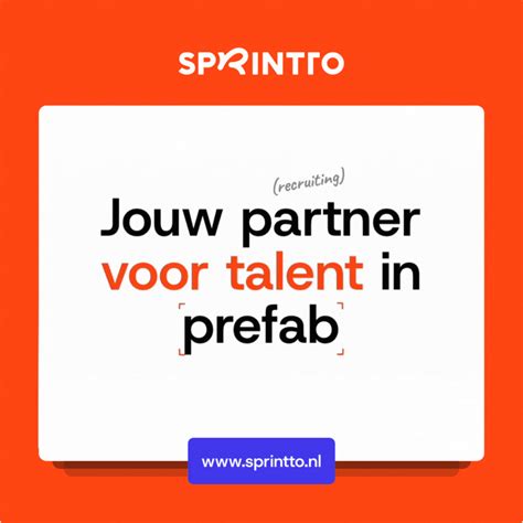 Sprintto Jouw Partner Voor Talent Onze Nieuwe Huisstijl En Website Staan Live Fris Gedurfd