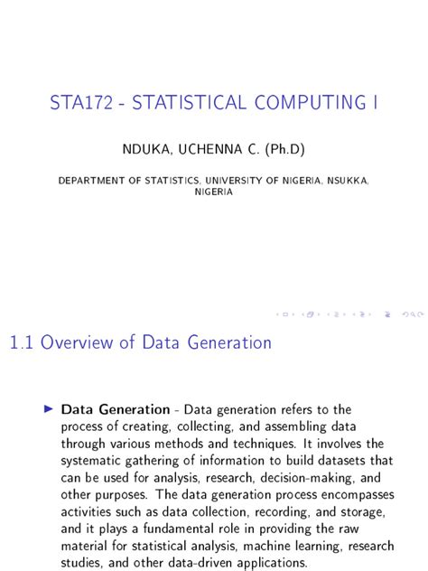 Sta172lecturenotes Download Free Pdf Randomness Data