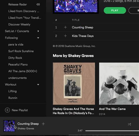 Spotify Selecting Playlist Visual Bug The Spotify Community