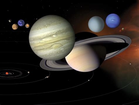 Solar System By Nasa Jpl Artists Concept Earthsky