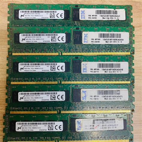 Ram Server Ecc 4gb 8gb 1rx4 Pc3l Pc3 12800r Buss 1333 1600 Hàng