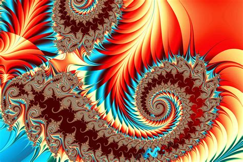 Abstract Fractal Design Jigsaw Puzzle In Fractals Puzzles On
