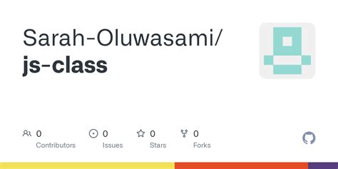 Github Sarah Oluwasamijs Class
