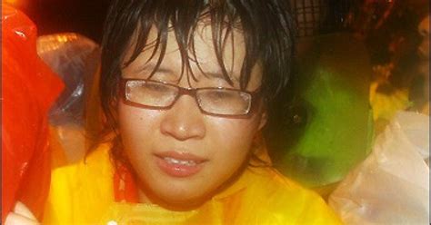 터널 속 혈투 겁에 질린 시위대