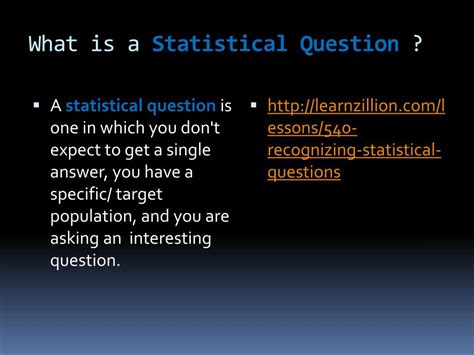 Ppt Is It Or Is It Not A Statistical Question Powerpoint