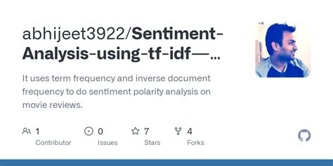Sentiment Analysis Using Tf Idf Polarity Datasetmovie Polarity Tfidfpy At Master