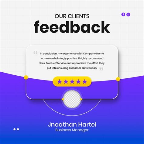 Feedback Poster Psd High Quality Free Psd Templates For Download Freepik