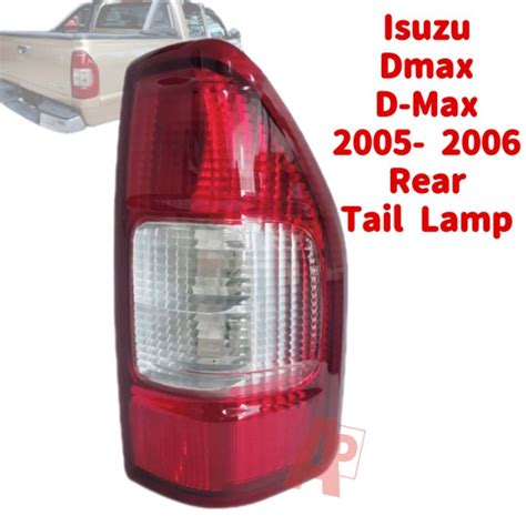 Isuzu Dmax D Max Pickup 2005 2006 Rear Tail Lamp Light New Left And